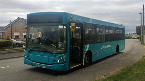 Thrash • Route 408 • Arriva Yorkshire • Yj60 Gfy 665 • Vdl Sb180 Mcv