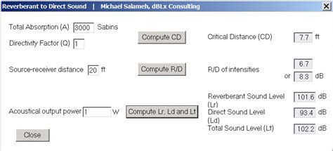Acoustic Modeling Software Dblx Consulting