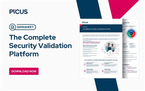 Security Validation Platform Datasheet Picus