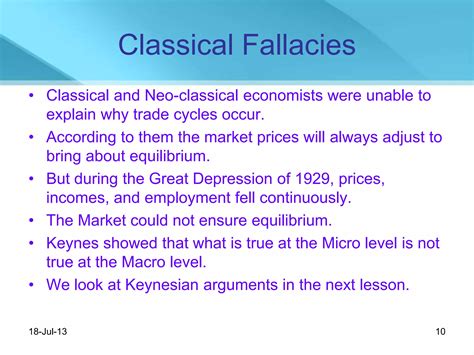 Classical Model Of Employment Ppsx