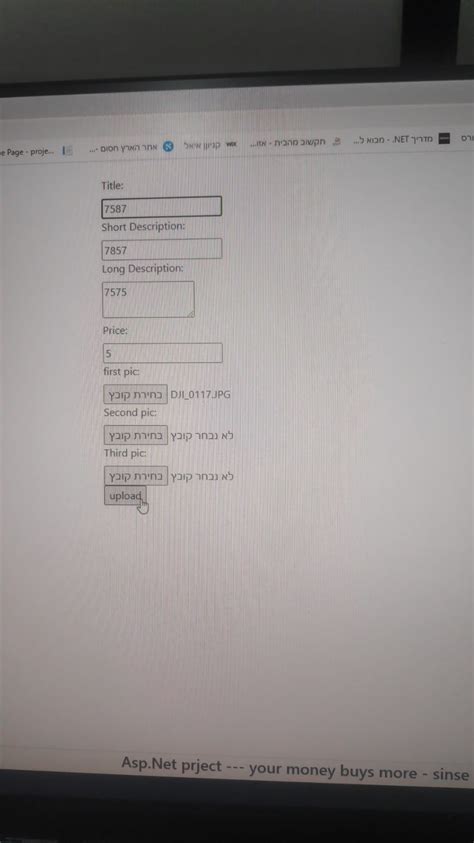 c upload pic to ifromfile to asp core mvc project stack overflow