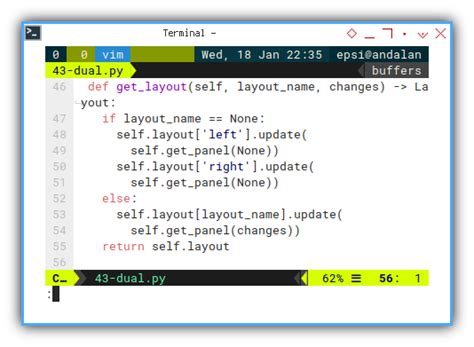 Python Rich Dual Watchfiles