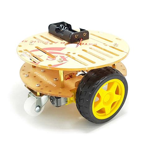 Jual Rangka Robot 2wd Round Chassis Shopee Indonesia