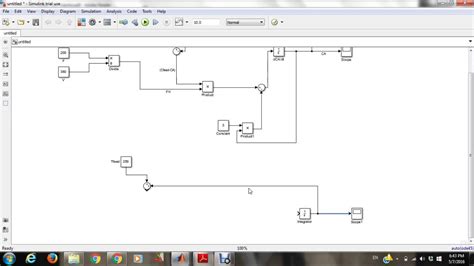 Simulink Model Of Cstr Tank Youtube