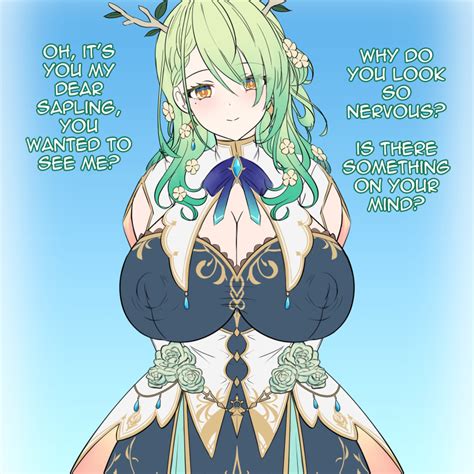 Rule 34 1girls Breasts Ceres Fauna Female Green Hair Hololive