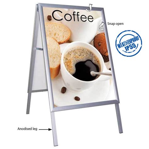 Weatherproof A Board Mt Displays