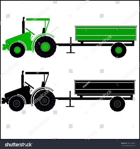 13 Implement Carrier Tractor Stock Illustrations Images And Vectors
