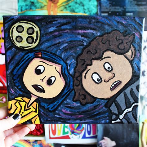 Coraline And Wybie Drawings