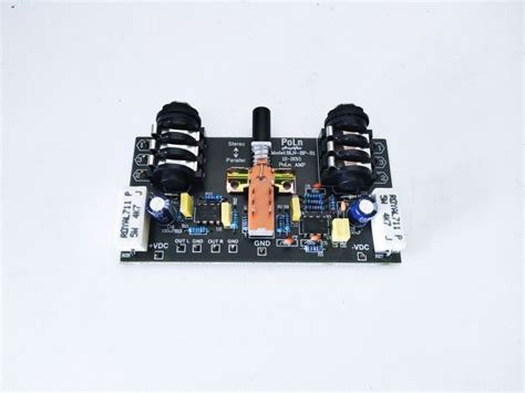 บอร์ดอินพุท สำหรับเครื่องขยายเสียง Stereo And Parallel Mode Th