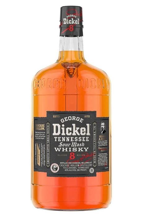 George Dickel 8 Tennessee Sour Mash Whisky 1 75l