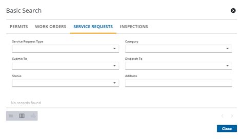 view multiple service requests