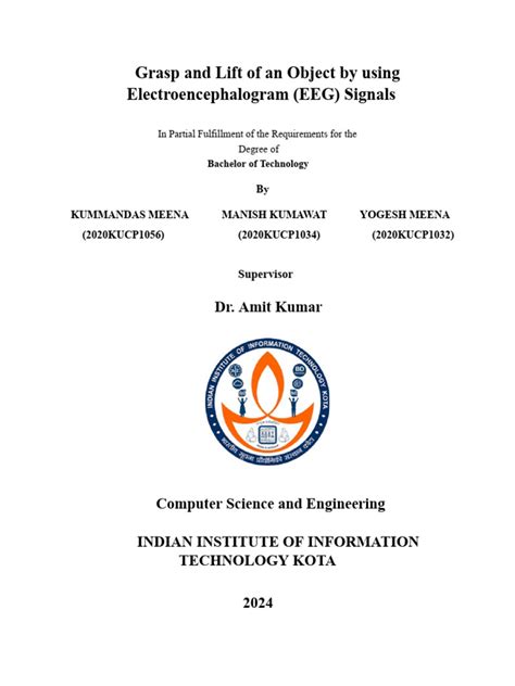 Eeg Final Report Pdf
