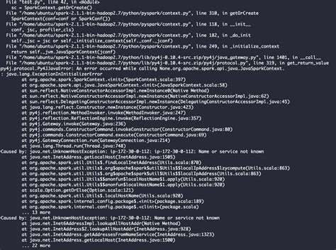 Amazon Ec2 Ec2 Pyspark Unknownhostexception Name Or