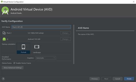 Can T Change Emulated Performance Graphics Setting In Android Studio Stack Overflow