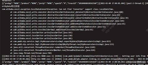 如何解决easyexcel导出文件localdatetime报错问题java脚本之家