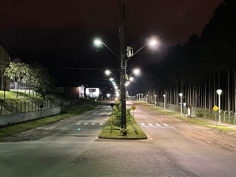 Mais áreas Da Cidade Recebem Iluminação Pública De Led Primeira PÁgina Sc