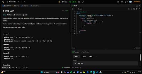Day1 100daysofcode 100daysofcodechallenge Leetcode Dsa Vansh Soni