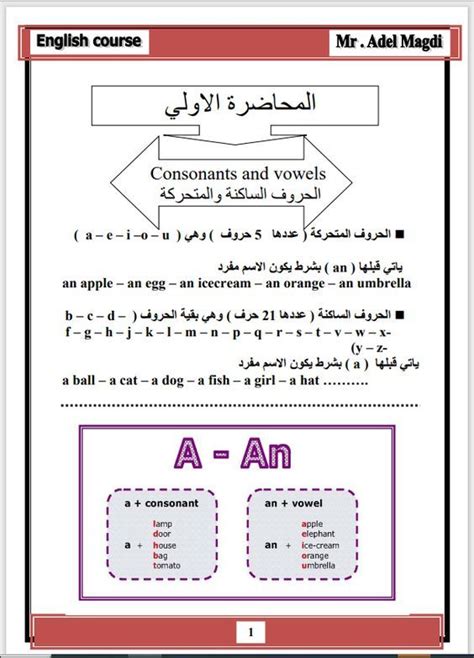 افضل كورس تأسيس لغة انجليزية للأطفال 2021 مستر عادل مجدى In 2024