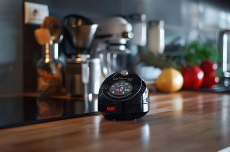Precision Kitchen Countdown Timer Tool Premium Ai Generated Image
