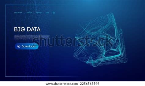 Data Cube Blockchain Technology Background Futuristic Stock Vector Royalty Free 2256563549
