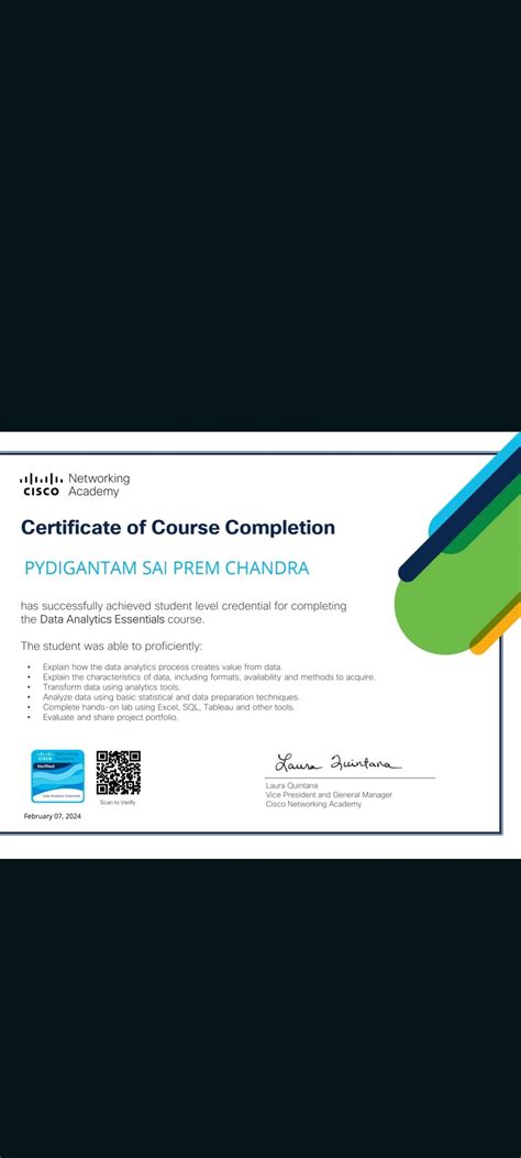 Dataanalyticsessential Cisconetworkingacademy Course