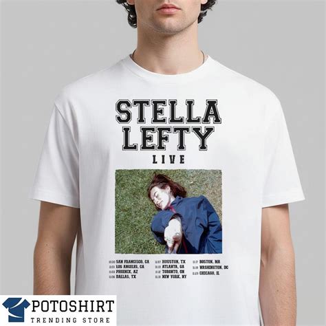 Official Stella Lefty Summer Tour 2026 Poster Shirt