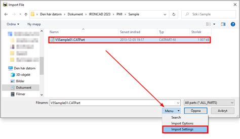 Import Cad Models With Pmi To Ironcad Solidmakarnas Supportblog