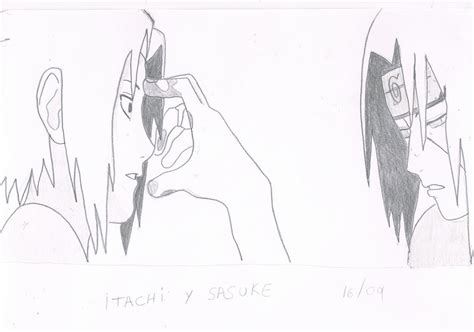 Itachi And Sasuke Sketch By Nachomaan On Deviantart