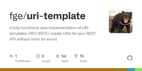 Github Fgeuri Template A Fully Functional Java Implementation Of Uri Templates Rfc 6570