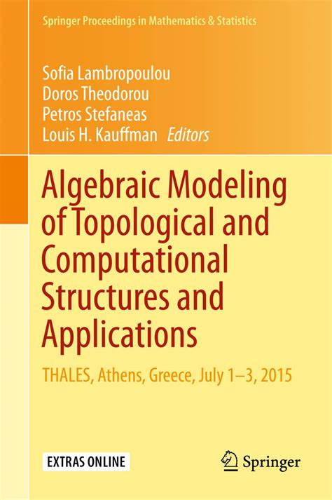 algebraic modeling of topological and computational structures and