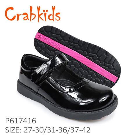 Girls Black Shinny School Shoes Strap Schoolnet Uganda