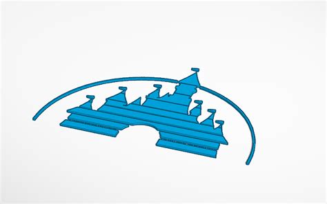 3d Design Disney Castle Tinkercad