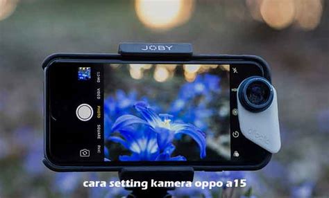 Jepret Foto Lebih Keren Panduan Setting Kamera OPPO A15 Untuk Pemula DARITEKNO