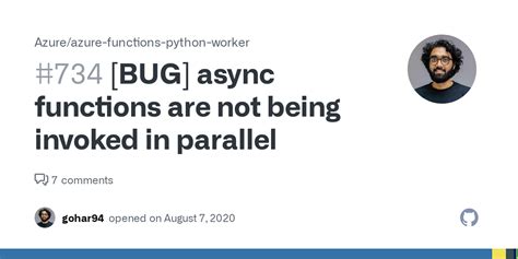 Bug Async Functions Are Not Being Invoked In Parallel · Issue 734 · Azureazure Functions