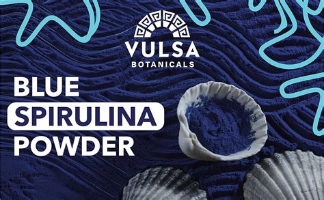 Organic Blue Spirulina Powder 100 Natural Powdered Blue