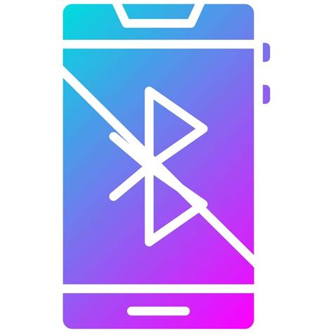 Premium Vector Bluetooth Disabled Vector Illustration Style