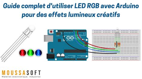 Utilisation Led Rgb Avec Arduino Guide Complet Pour Des Effets Lumineux Créatifs Moussasoft