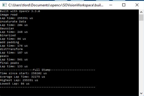 C Detecting Peaks In Images Stack Overflow