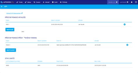 mPOHODA Nápověda Open Api