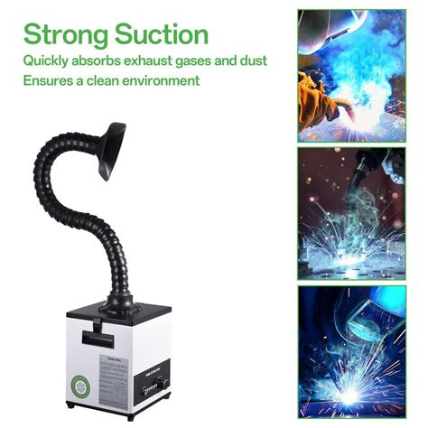 Wzto Solder Fume Extractor 100w Smoke Removal Adjustment Smoke