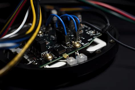 Premium Photo Closeup Of Sensor With Wires And Cables Visible Created