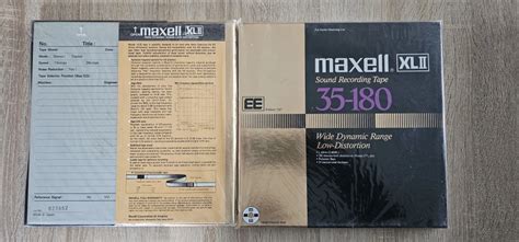 Benzi Magnetofon Sigilate Maxell Xlii Ee Ultra Rare And Maxell Xli