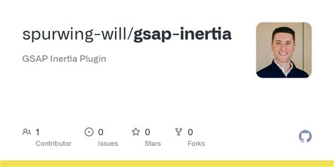 GitHub Spurwing Will Gsap Inertia GSAP Inertia Plugin
