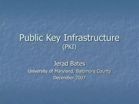 Ppt Public Key Infrastructure Pki Powerpoint Presentation Free