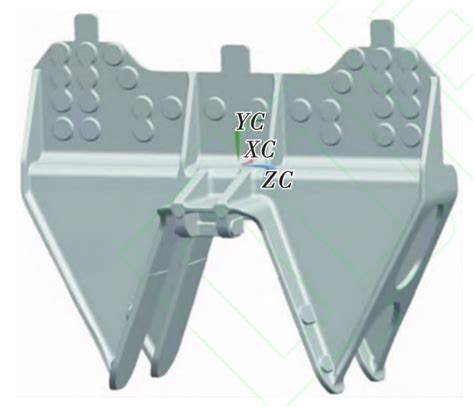 Process Analysis Of Saddle For Large Thin Walled Castings Zhy Casting