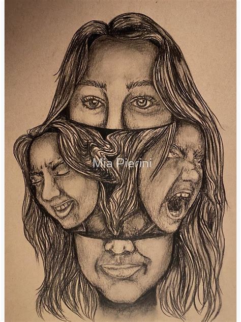 Bipolar Disorder Art Board Print For Sale By Mia Pierini Redbubble