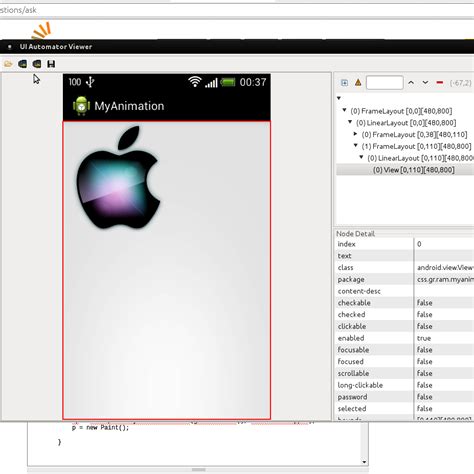 Android Customview In Linearlayout Fills Space Stack Overflow