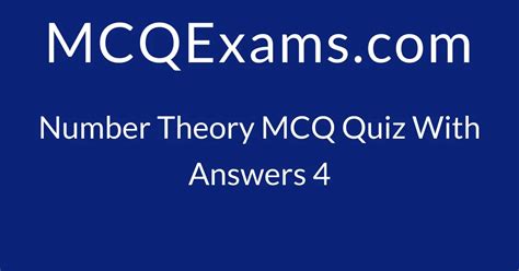 Mcq Questions For Class 11 Commerce Applied Mathematics Number Theory Quiz 4