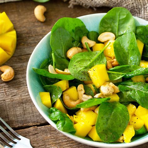 Mango Spinach Salad The Australian Vinegar Co