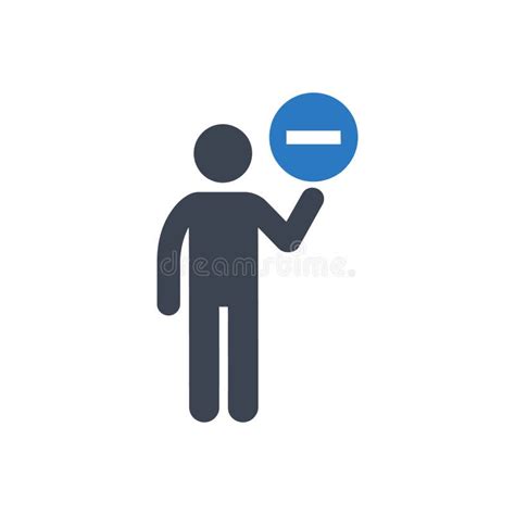 Access Denied Warning Icon Stock Vector Illustration Of Sign 347808382